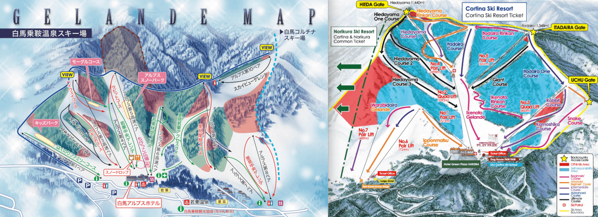 Cortina / Norikura - Snow, Terrain & Lifts | SamuraiSnow